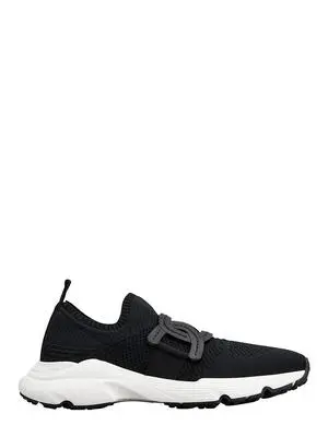 TOD'S Kate Knit Trainer Sneakers - Black