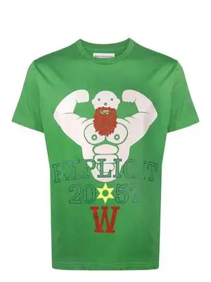 WALTER VAN BEIRENDONCK Explicit 2067 T-shirt - Green