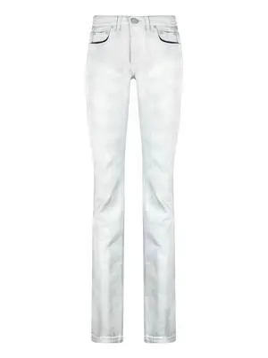 BALENCIAGA BALENCIAGA 2000s Logo-Patch Slim Cut Jeans