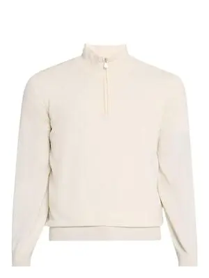 BRUNELLO CUCINELLI Brunello Cucinelli Cashmere Half-Zip Pullover Sweater