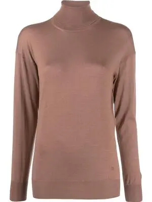 TOM FORD Roll Neck Fine Knit Jumper - Pink