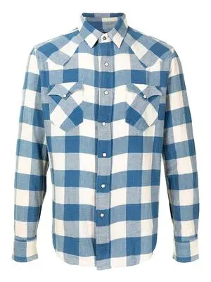 Ralph Lauren Gingham-print Shirt - Blue