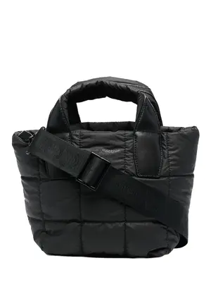 VEECOLLECTIVE Padded Mini Tote Bag - Black