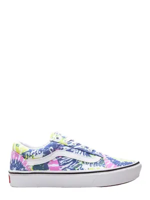 VANS Comfycush Old Skool Tie-dye Sneakers - Blue