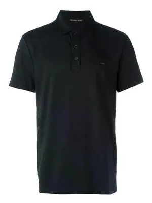 Michael Kors Cotton Polo Shirt - Black