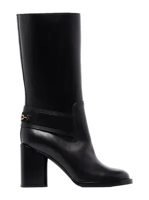 FERRAGAMO Gancio Horsebit 85mm Boots - Black