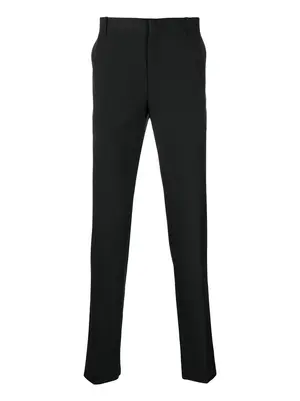 Alexander McQueen Slim-leg Tailored Trousers - Black