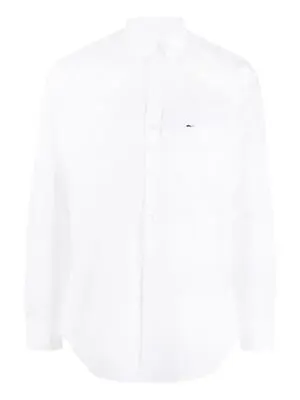 Paul & Shark Logo-plaque Detail Shirt - White