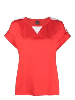 Lorena Antoniazzi Contrasting-print T-shirt - Red