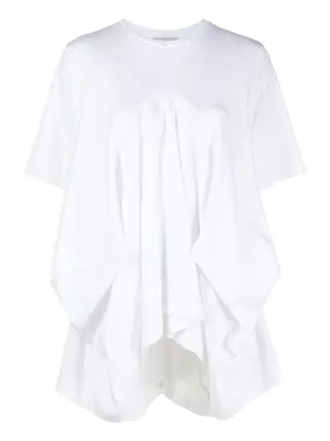 GOEN.J Goen.J Draped Cotton T-Shirt