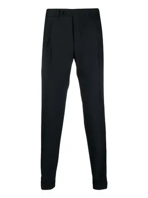 Canali Slim-fit Tailored Trousers - Blue