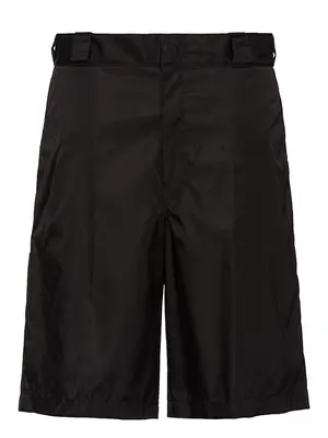 Prada Re-nylon Bermuda Shorts - Black