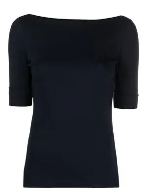 RALPH LAUREN Lauren Ralph Lauren Boat-Neck Fitted Top