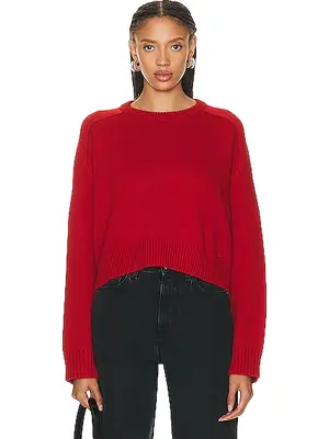 Loulou De Saison Loulou De Saison Bruzzi Sweater Cherry