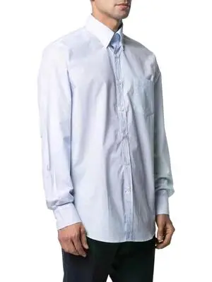 Paul & Shark All-over Shark Monogram Shirt - Blue