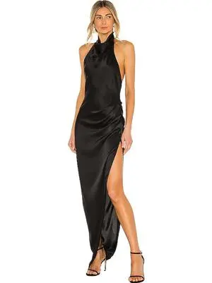 Amanda Uprichard X Samba Gown - Black