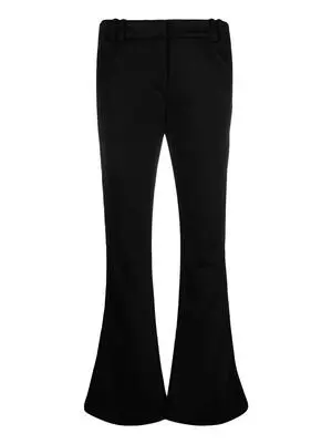 Balmain Tailored Flared Trousers - Black