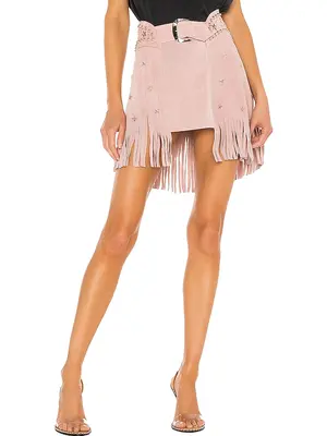 UNDERSTATED LEATHER X Paris Texas Full Skirt - Pink