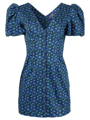 Lhd LHD Pedra Bonita Mini Dress Blue