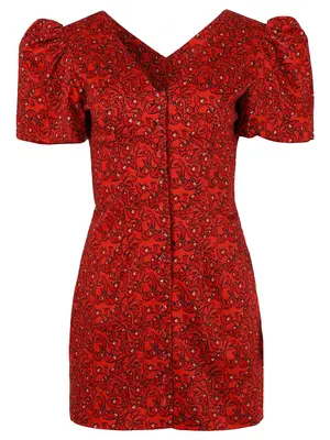 Lhd LHD Pedra Bonita Mini Dress Red