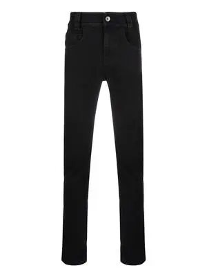 Opening Ceremony Logo Patch Skinny Jeans - Black