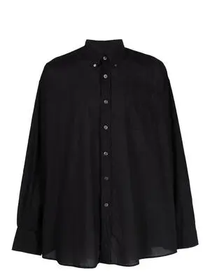 Our Legacy Button-down Cotton Shirt - Black