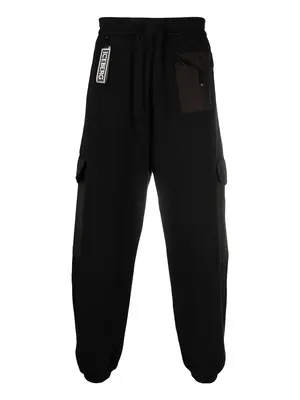 Iceberg Logo-detail Track Pants - Black