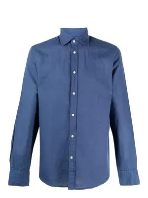 DEPERLU Flynn Long-sleeve Shirt - Blue