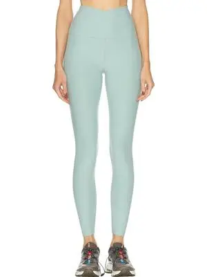 Beyond Yoga At Your Leisure Legging - Minty Slate Heather