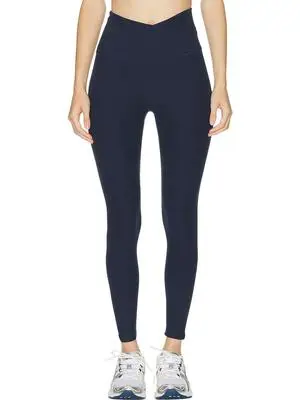 Beyond Yoga At Your Leisure Legging - Nocturnal Navy