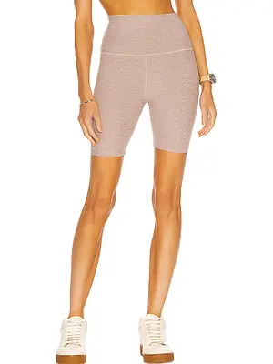 Beyond Yoga Beyond Yoga Spacedye High Waisted Biker Short Chai