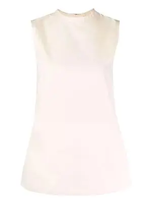 JIL SANDER Sleeveless Top - Neutrals