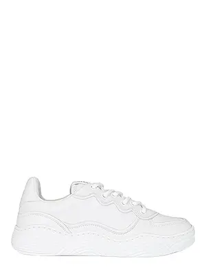 Alaïa ALAÏA Veau Wave Sneakers Blanc Casse