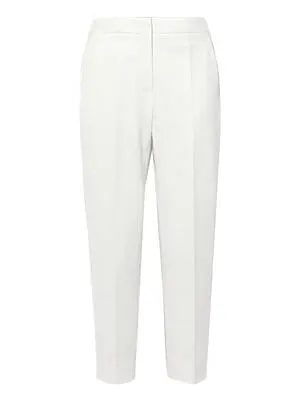Max Mara Pegno Cady Straight-leg Pants - White