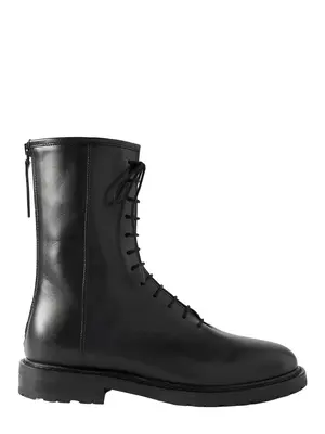 Legres 08 Leather Ankle Boots - Black