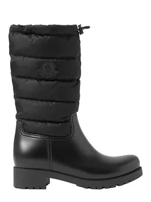 Moncler Ginette Quilted Boots - Black