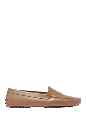 TOD'S Tod's Gommino Leather Loafers Brown