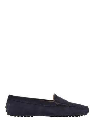TOD'S Gommino Suede Loafers - Blue