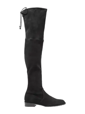 STUART WEITZMAN Lowland Suede Over-the-knee Boots Black