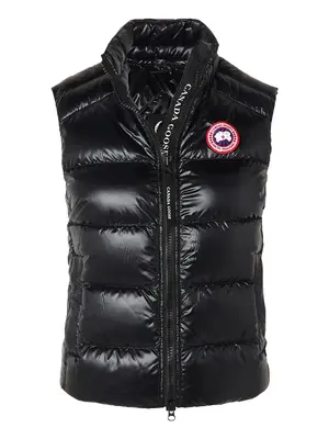 Canada Goose Cypress Quilted Recycled Ripstop Down Vest - Black