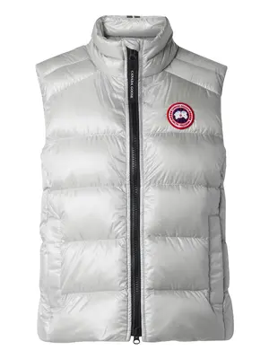 Canada Goose Cypress Quilted Recycled Ripstop Down Vest - Silver