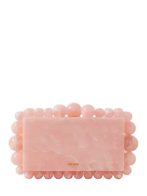 Cult Gaia Cult Gaia Eos Beaded Clutch Pink