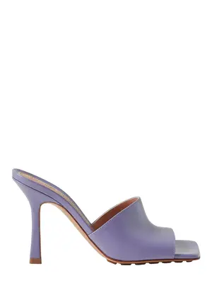 Bottega Veneta Bottega Veneta Leather Mules Purple