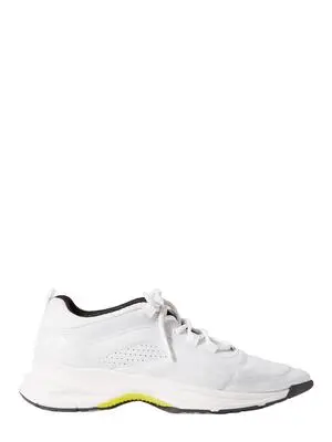 AZ FACTORY Neoprene And Mesh Sneakers - White