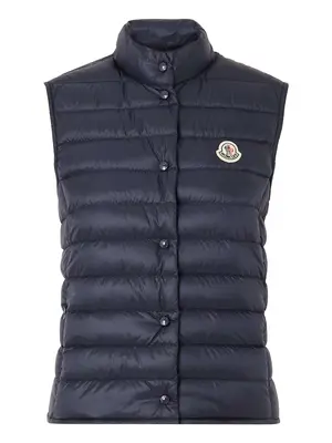 Moncler Moncler Liane Quilted Shell Down Vest Navy
