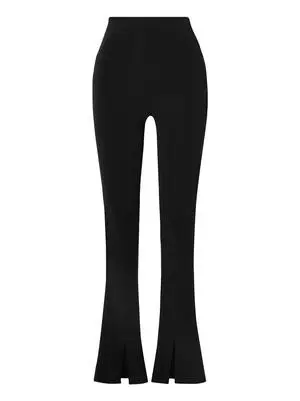 Norma Kamali Spat Flared Leggings - Black