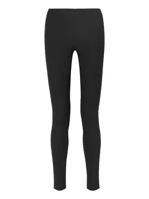 JOSEPH Stretch-garbardine Leggings - Black
