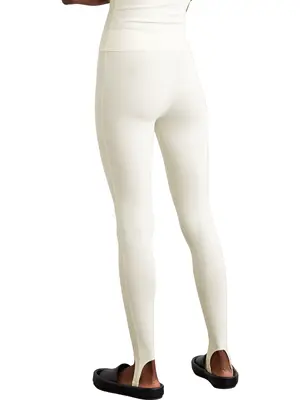 LESET LESET Rio Stirrup Leggings White