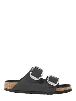 BIRKENSTOCK Birkenstock Arizona Oiled Leather Sandals Black