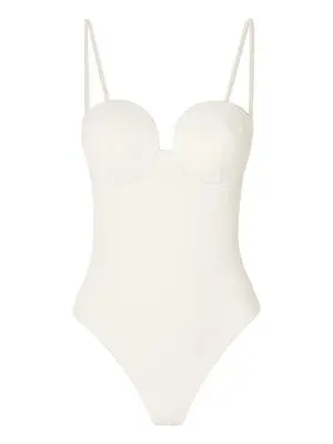 Magda Butrym Magda Butrym Underwired Swimsuit Cream